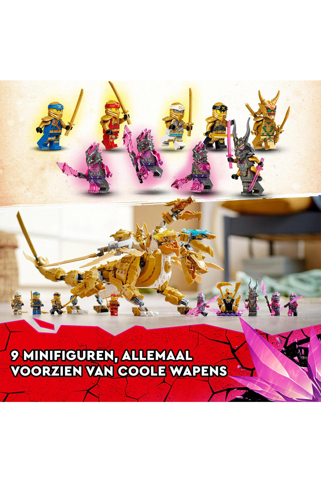 LEGO Ninjago Lloyds Gouden Ultra Draak 71774 | wehkamp