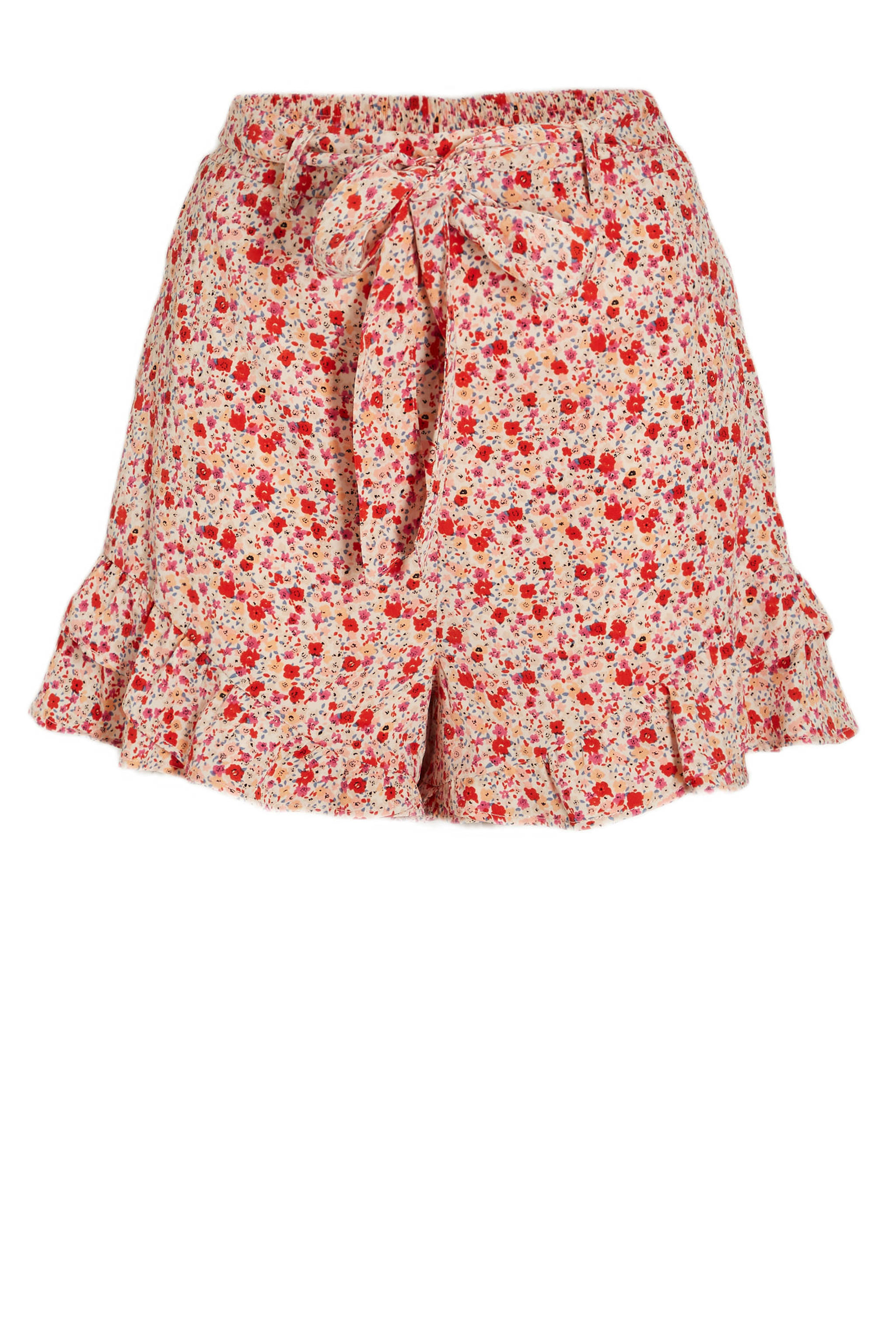 Lofty Manner gebloemde rok Marley roze/rood | wehkamp