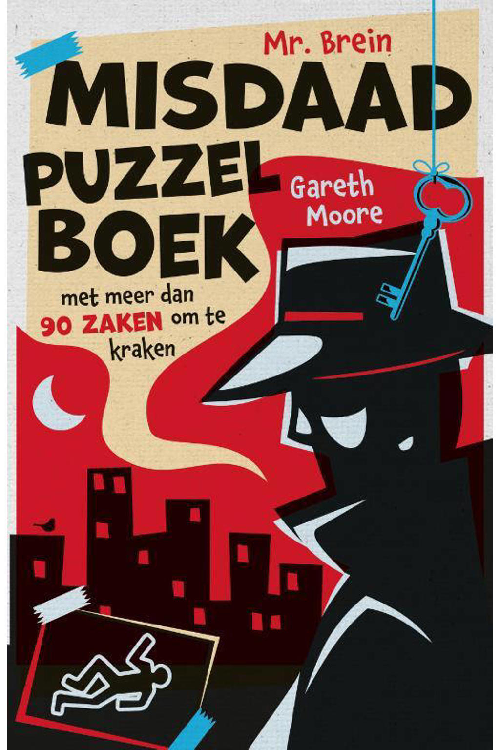Gareth Moore Mr. Brein misdaadpuzzelboek | wehkamp