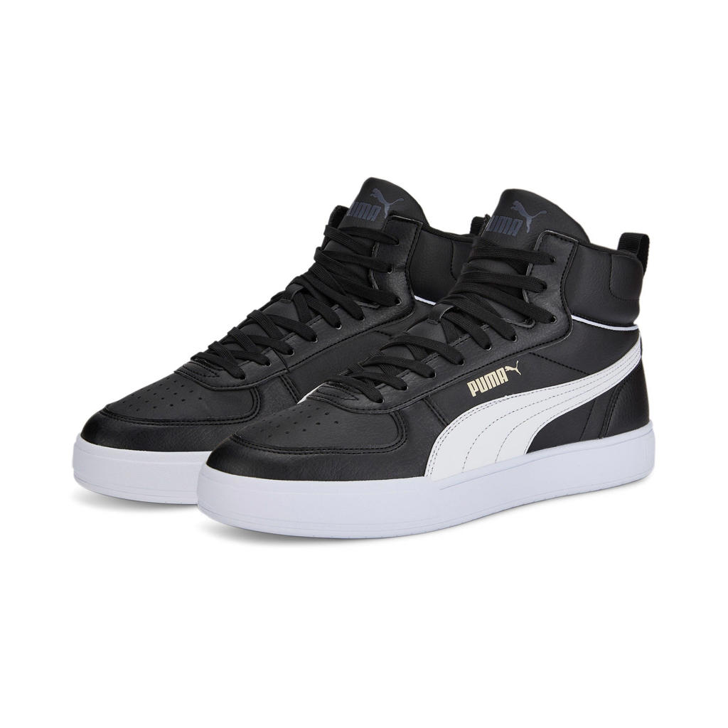 Puma Caven Mid sneakers zwart/wit | wehkamp