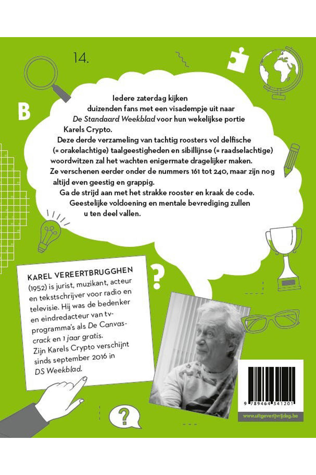 Karel Vereertbrugghen Karels Crypto: andermaal tachtig | wehkamp