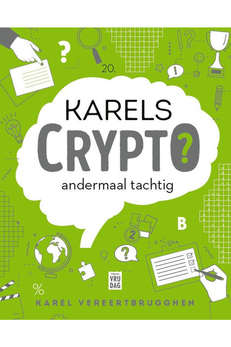 Karel Vereertbrugghen Karels Crypto: andermaal tachtig | wehkamp