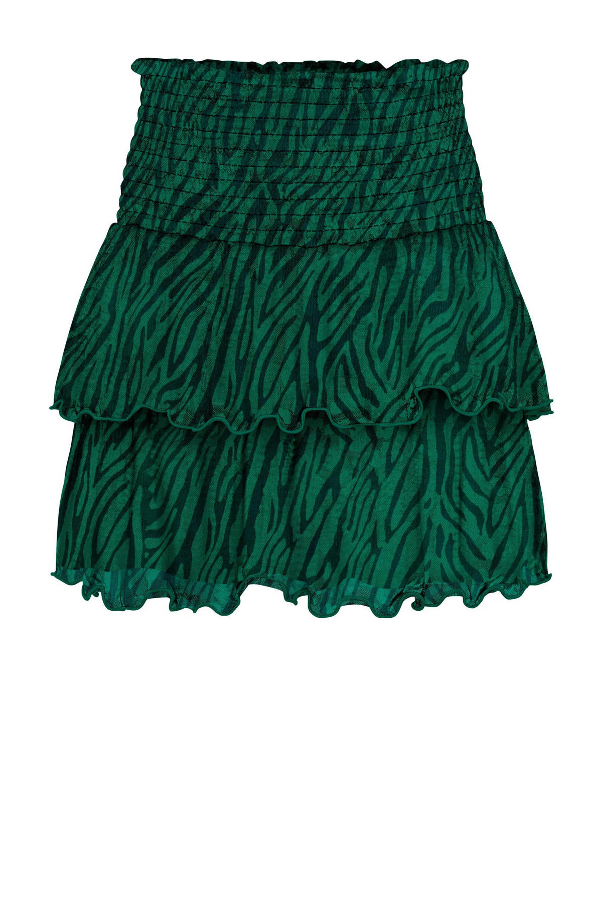 KIDS ONLY GIRL rok KOGTINE met zebraprint groen/zwart | wehkamp