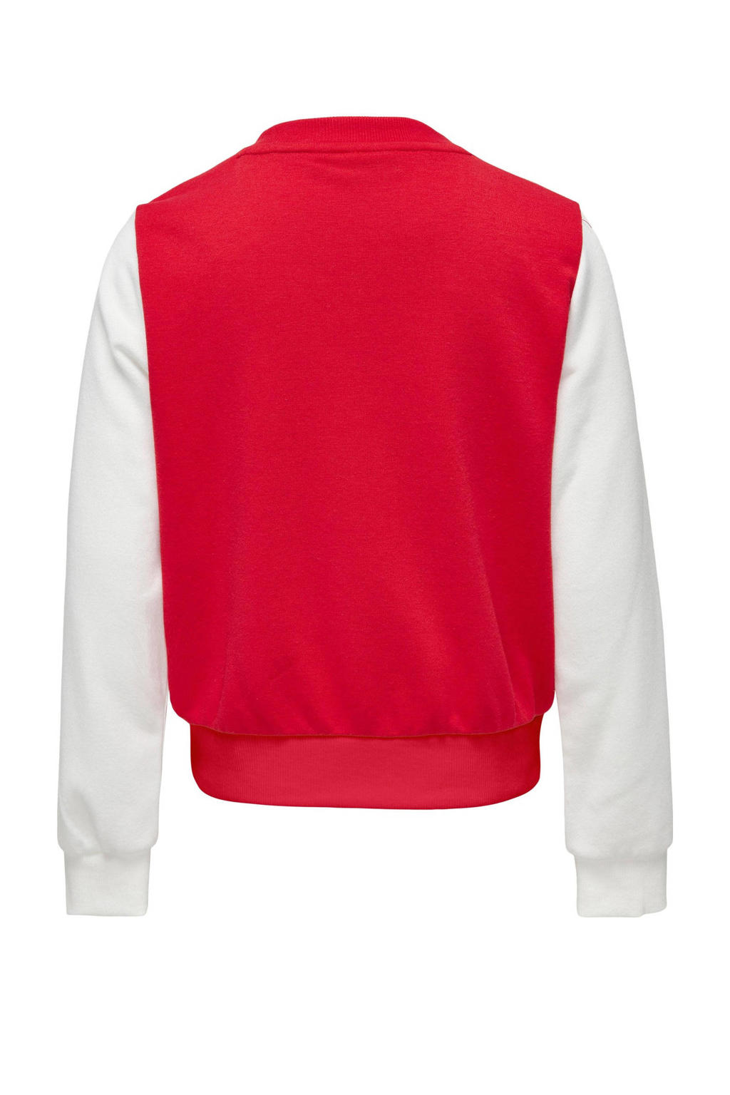 KIDS ONLY GIRL bomberjack KOGBOLETTE rood/wit | wehkamp