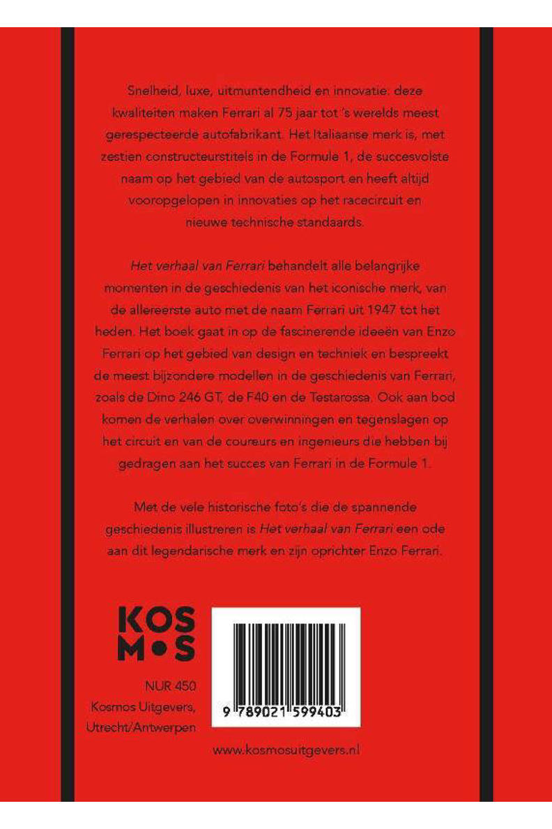 Stuart Codling Het verhaal van Ferrari | wehkamp