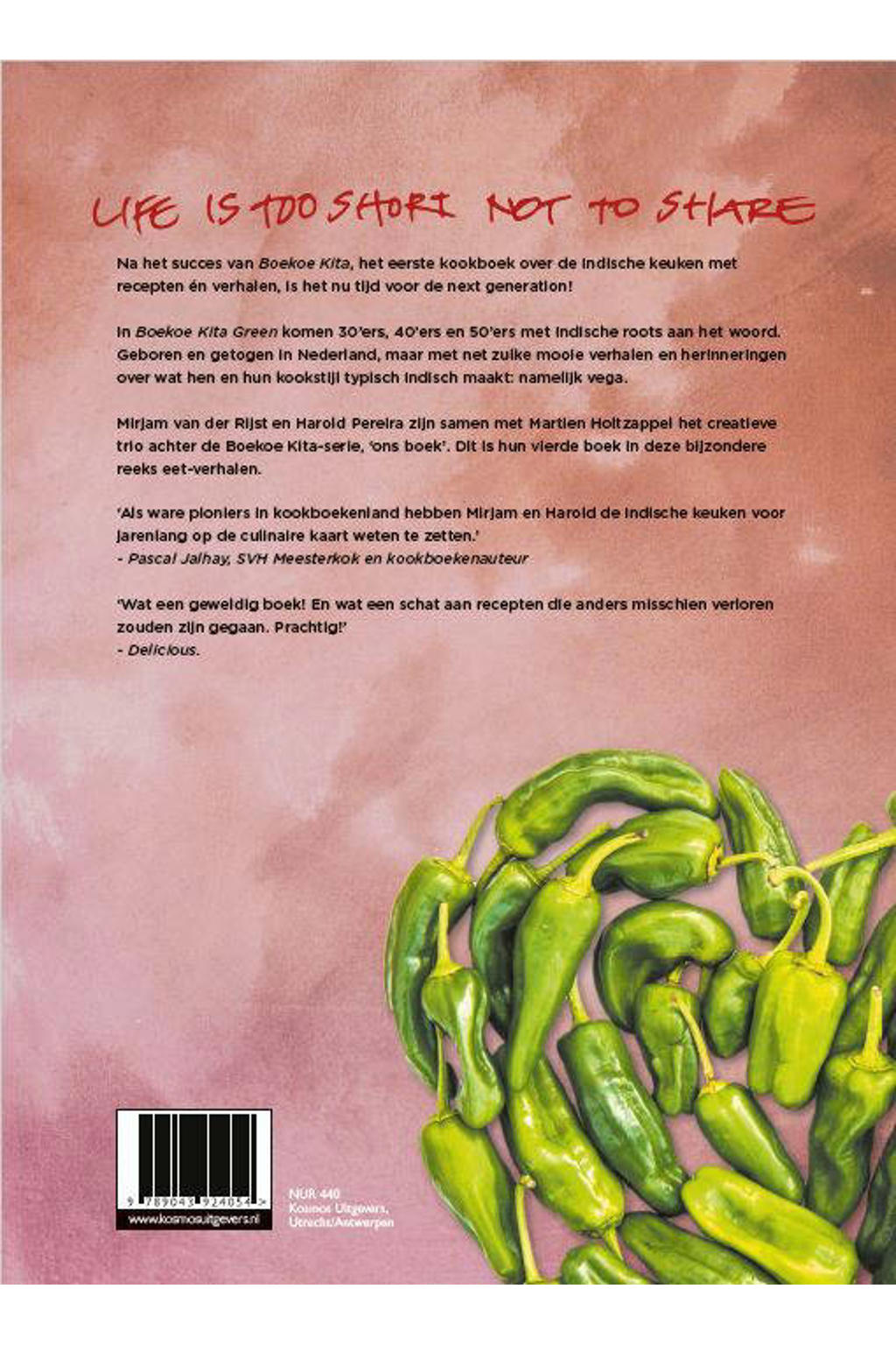 Mirjam van der Rijst en Harold Pereira Boekoe Kita Green | wehkamp