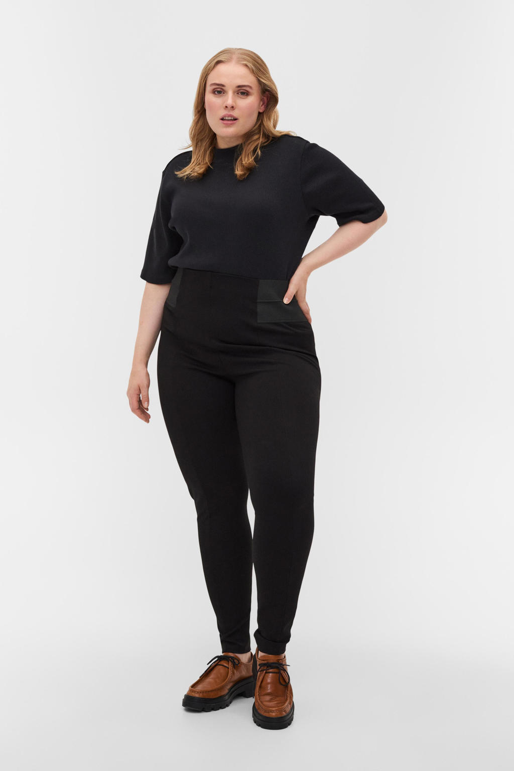 Zizzi Plus Size Jwinola zwart | wehkamp