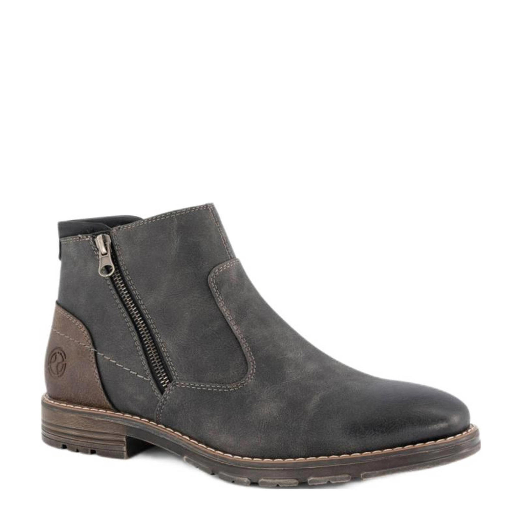 AM SHOE Am Shoe chelsea boots grijs | wehkamp