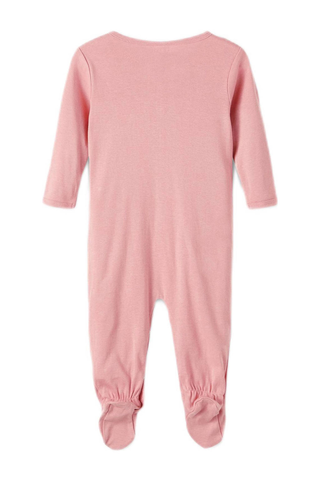 NAME IT BABY baby pyjama NBFNIGHTSUIT - set van 2 roze/lichtroze | wehkamp