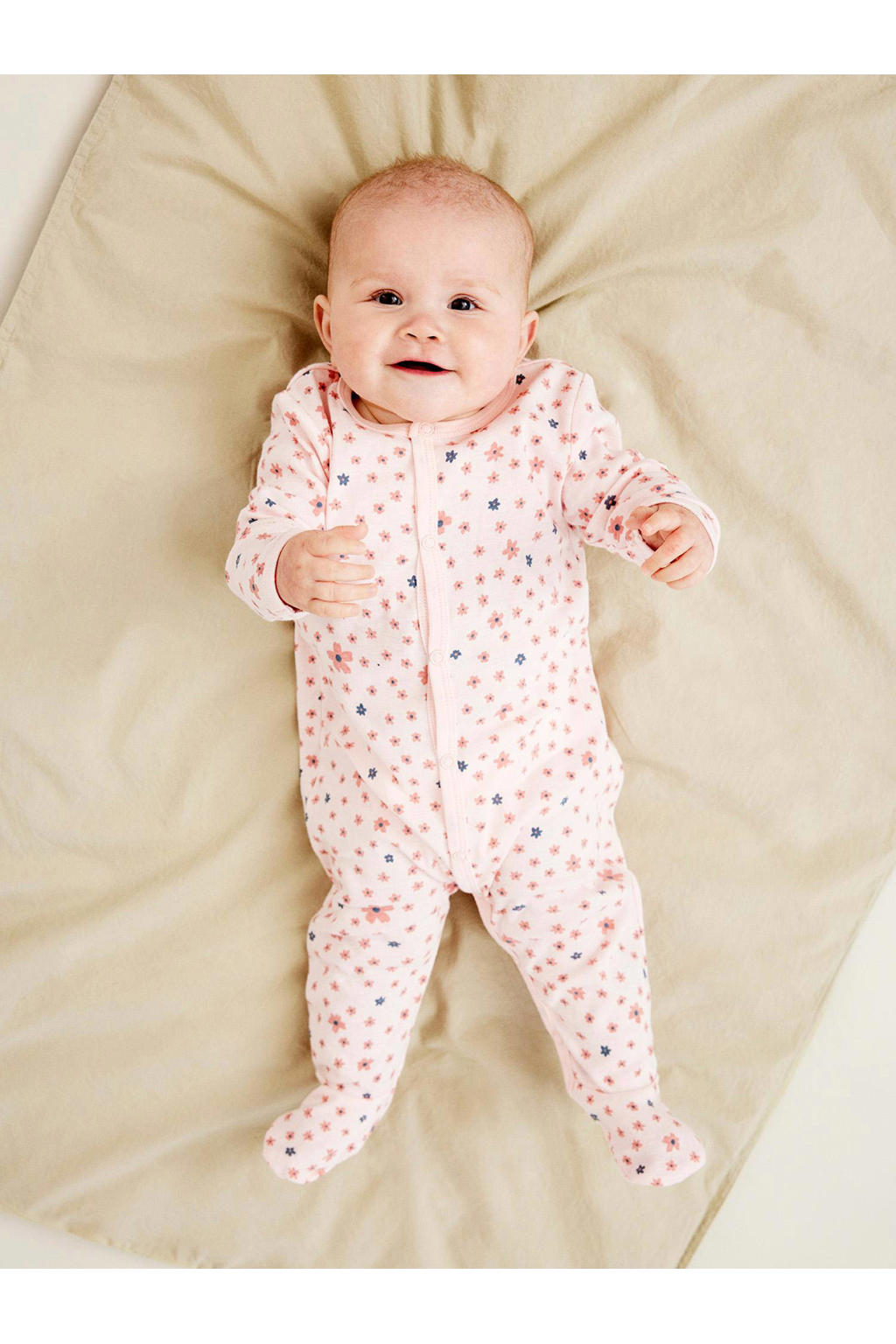 NAME IT BABY baby pyjama NBFNIGHTSUIT - set van 2 roze/lichtroze | wehkamp
