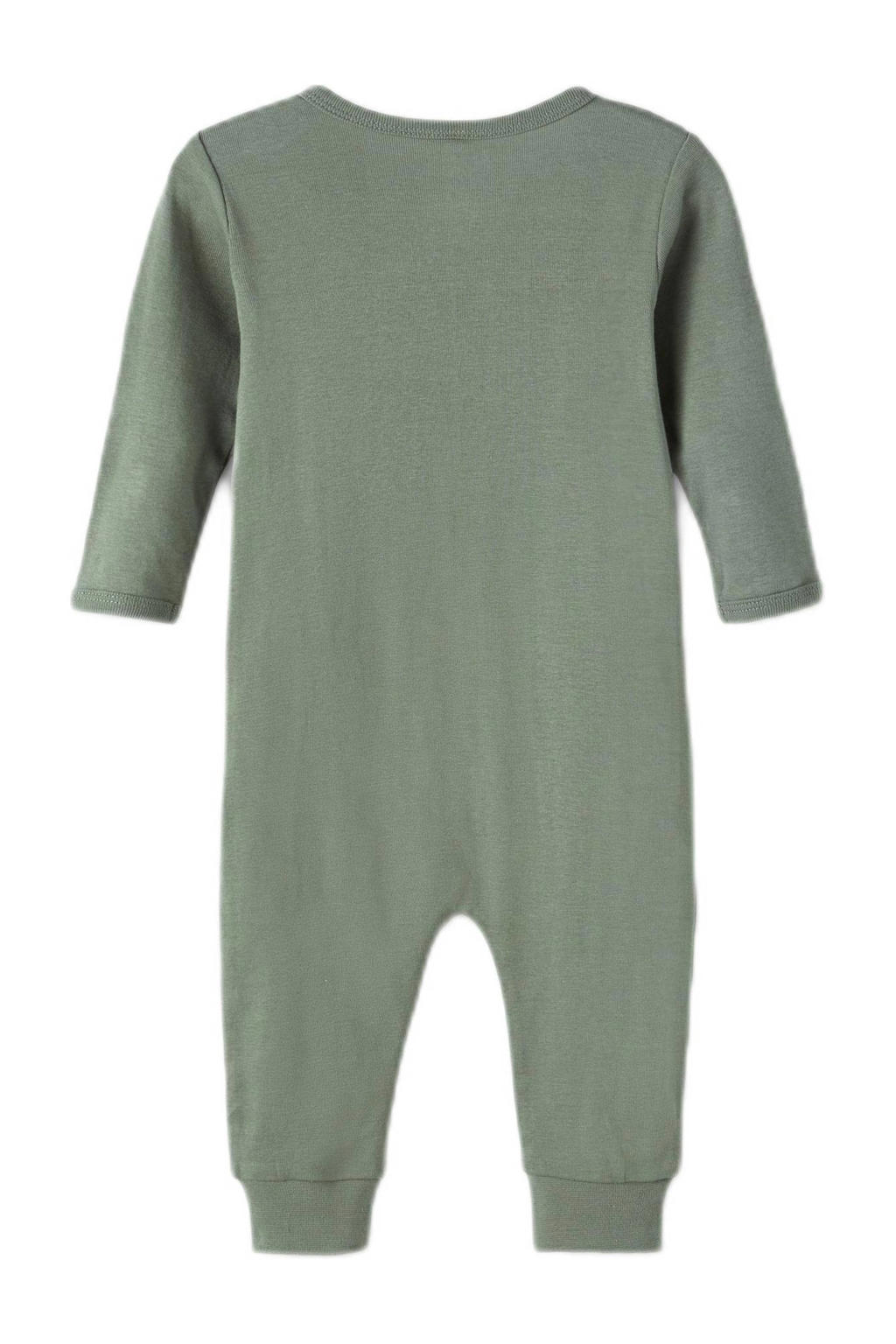 NAME IT BABY baby pyjama NBMNIGHTSUIT- set van 2 groen/wit/geel | wehkamp