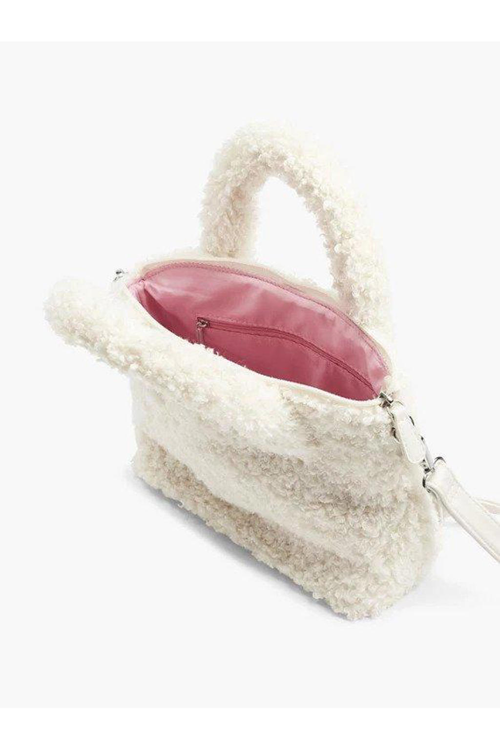 Graceland teddy handtas ecru kopen? | Morgen in huis | wehkamp