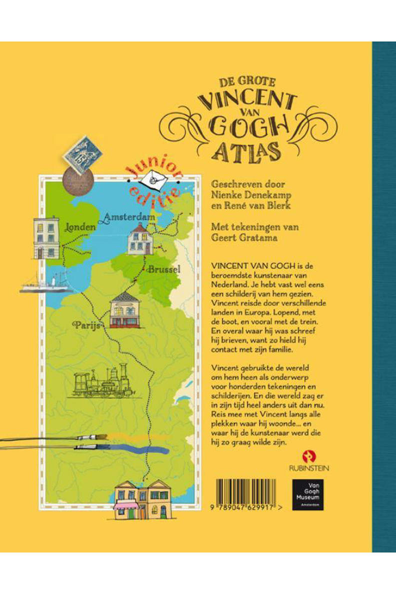 Nienke Denekamp en René van Blerk De Grote Vincent van Gogh Atlas ...