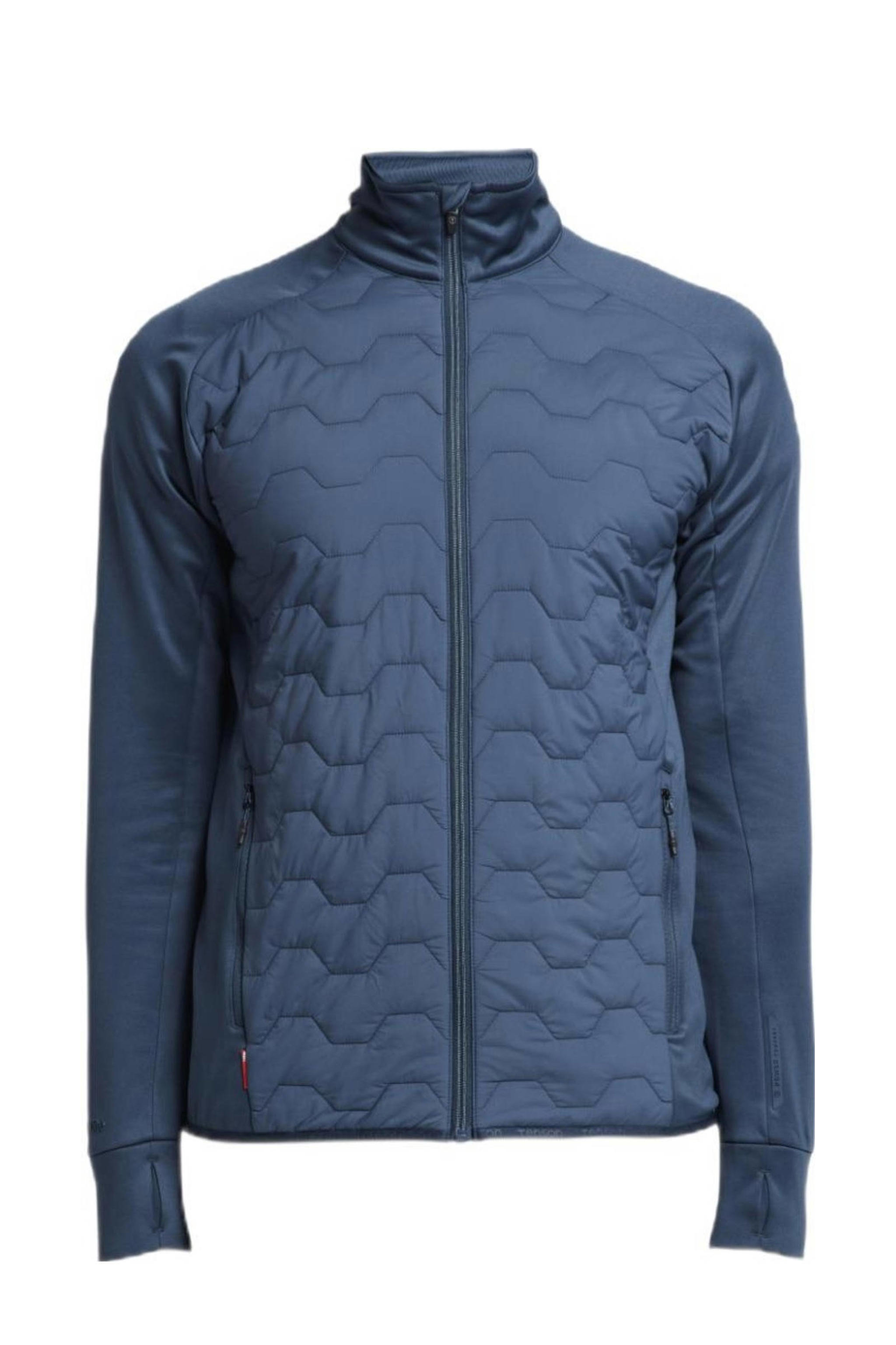 Tenson fleece vest TXlite Hybid donkerblauw | wehkamp