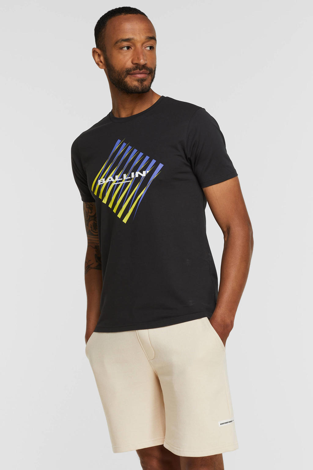 Ballin T-shirt met logo black | wehkamp