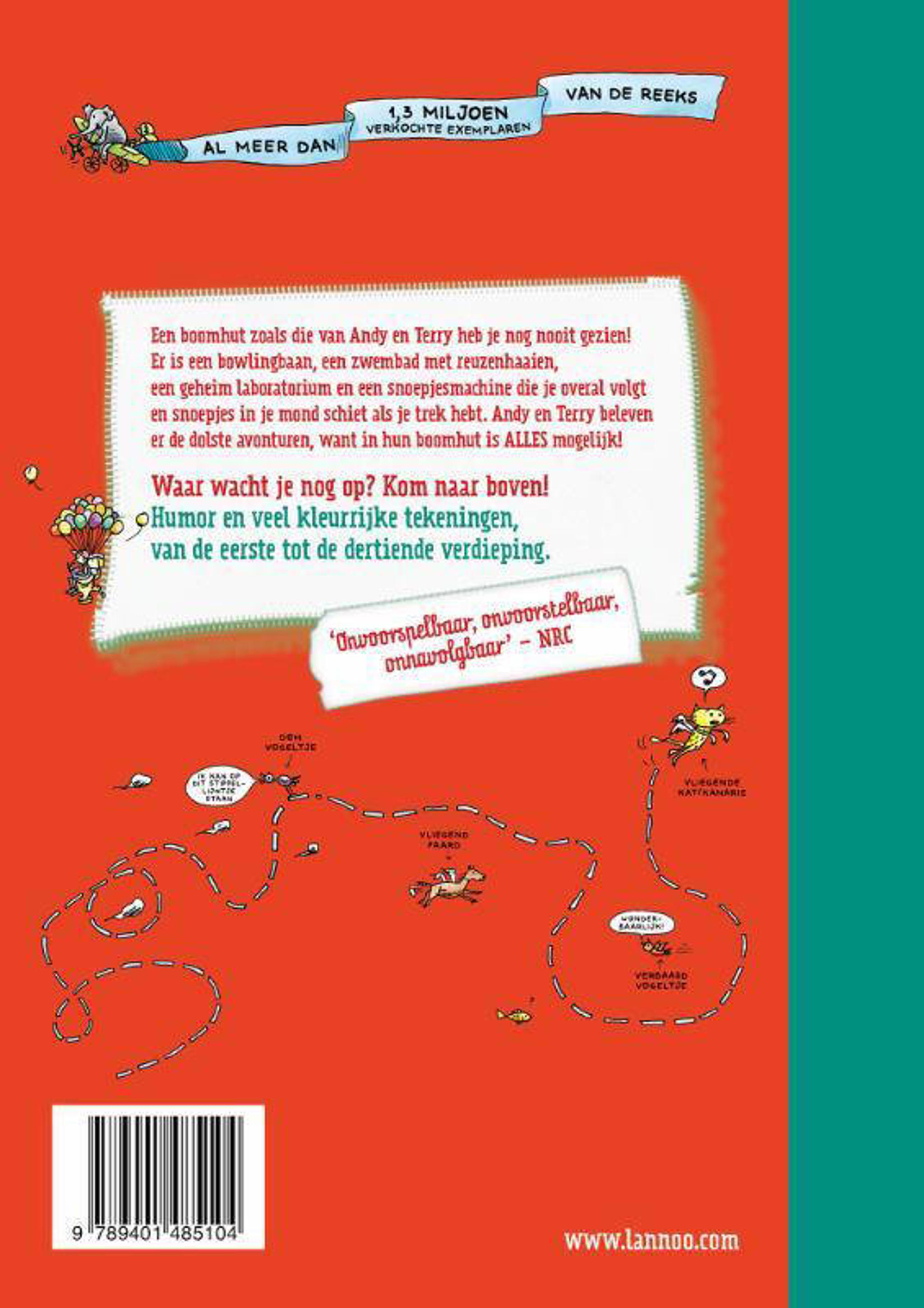 Andy Griffiths en Terry Denton De waanzinnige boomhut: De waanzinnige ...