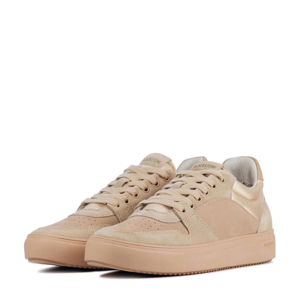 Blackstone XW41 leren sneakers bruin | wehkamp