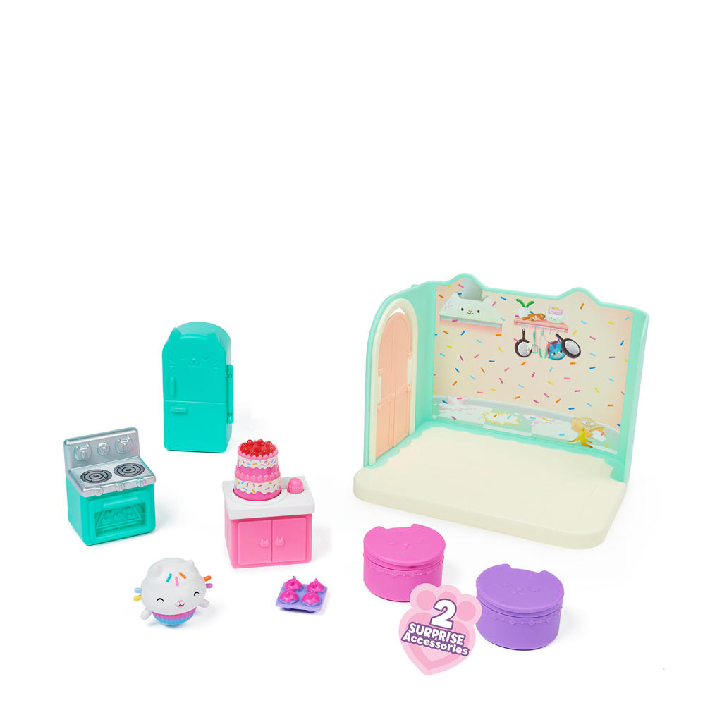 Gabby's Dollhouse Deluxe Room - Cakey's Kitchen | wehkamp