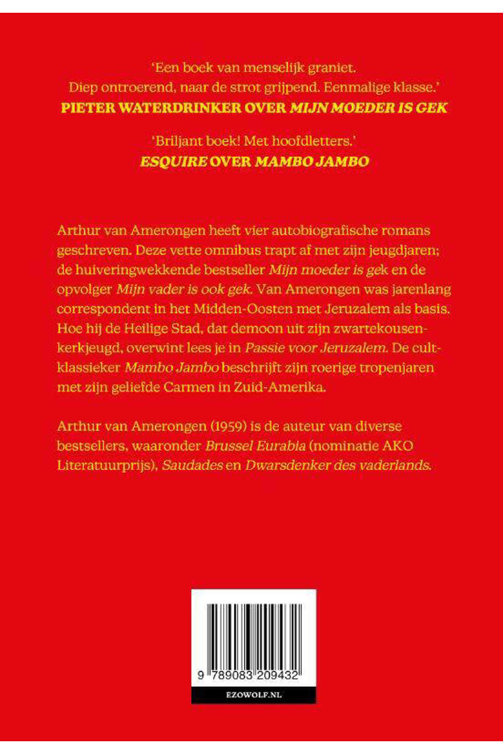 Arthur van Amerongen De vette Van Amerongen | wehkamp