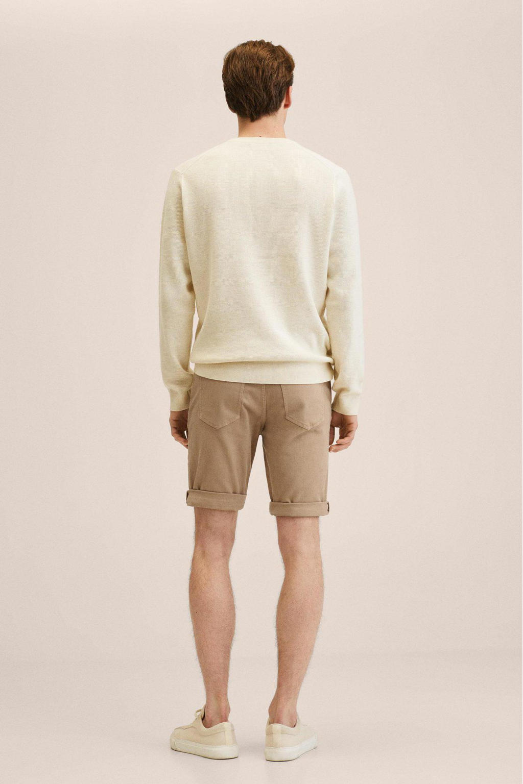 Mango Man regular fit short beige | wehkamp