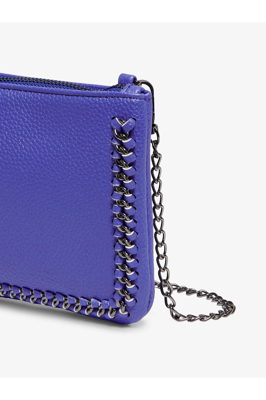 ONLY clutch ONLELLIE kobaltblauw | wehkamp