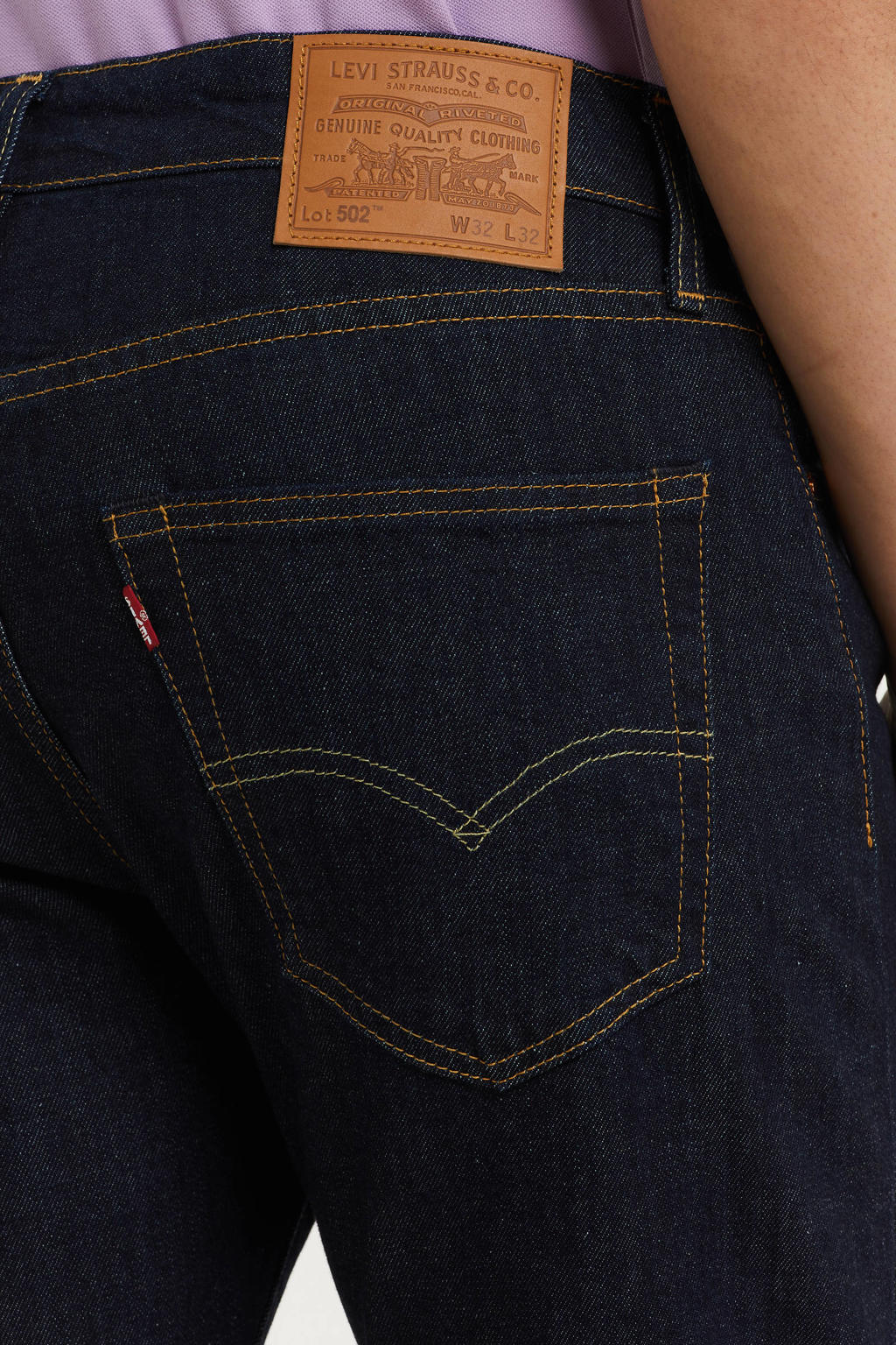 Levi's 502 tapered fit jeans rock cod | wehkamp