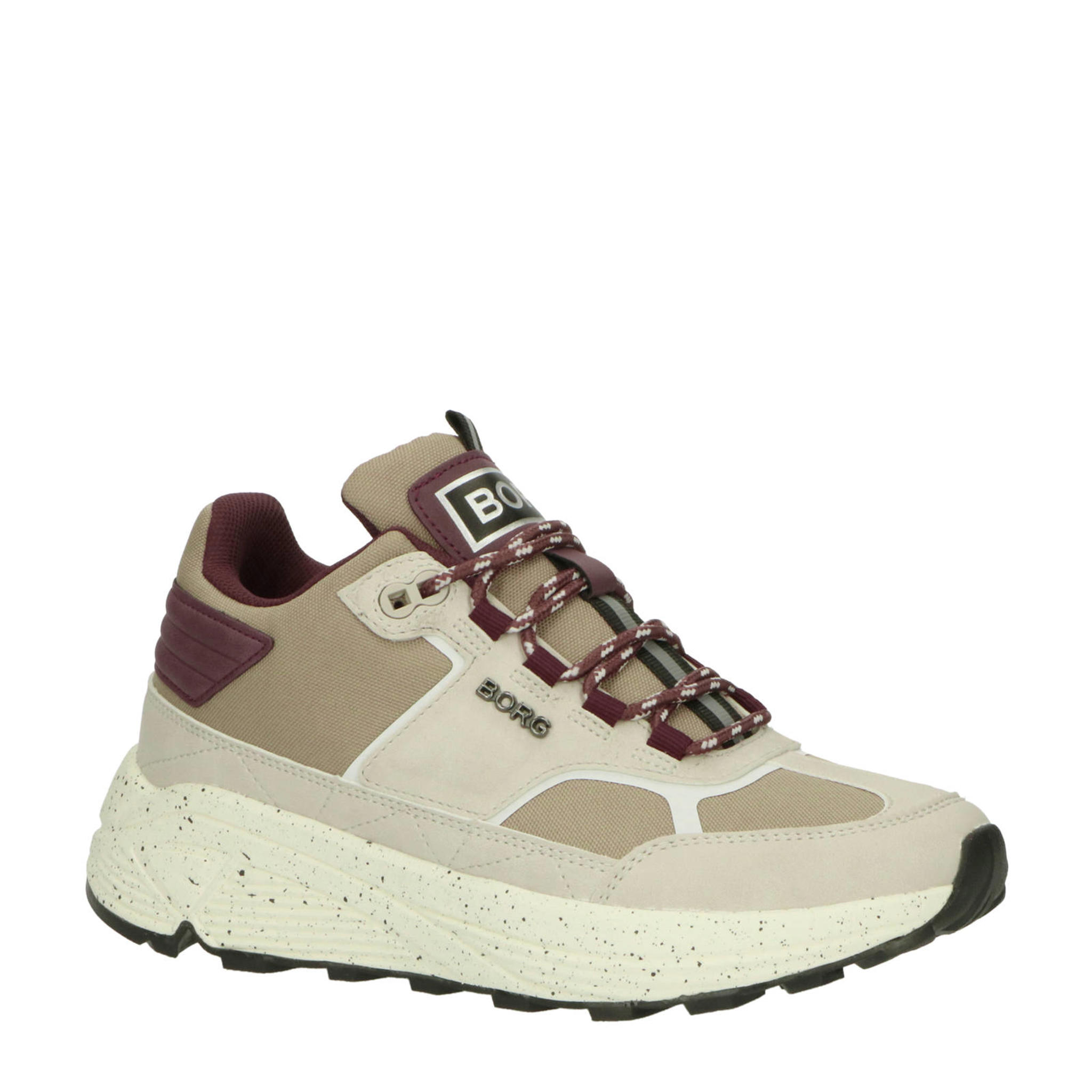 Björn Borg R1300 MID BLK SPK W sneakers beige/zand | wehkamp