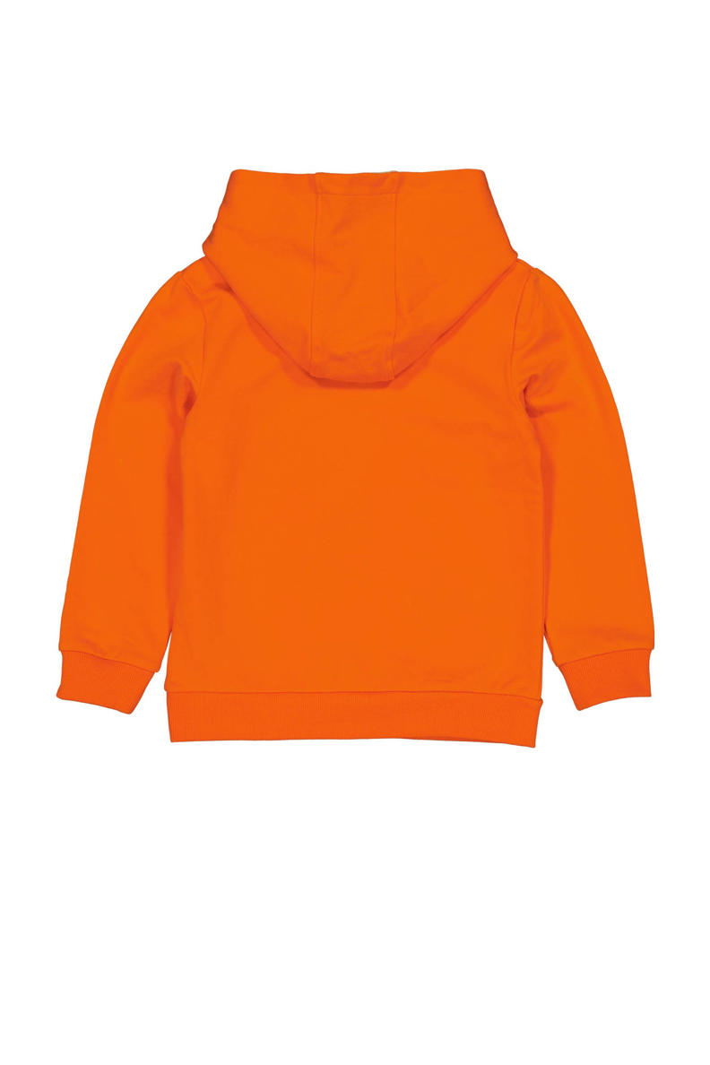 Quapi Boys hoodie Rehan met printopdruk oranje | wehkamp