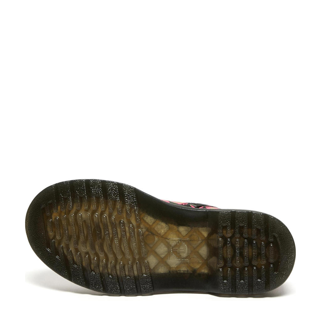 Dr. Martens 1460J Loud Leopard Leopard leren veterboots roze/zwart ...