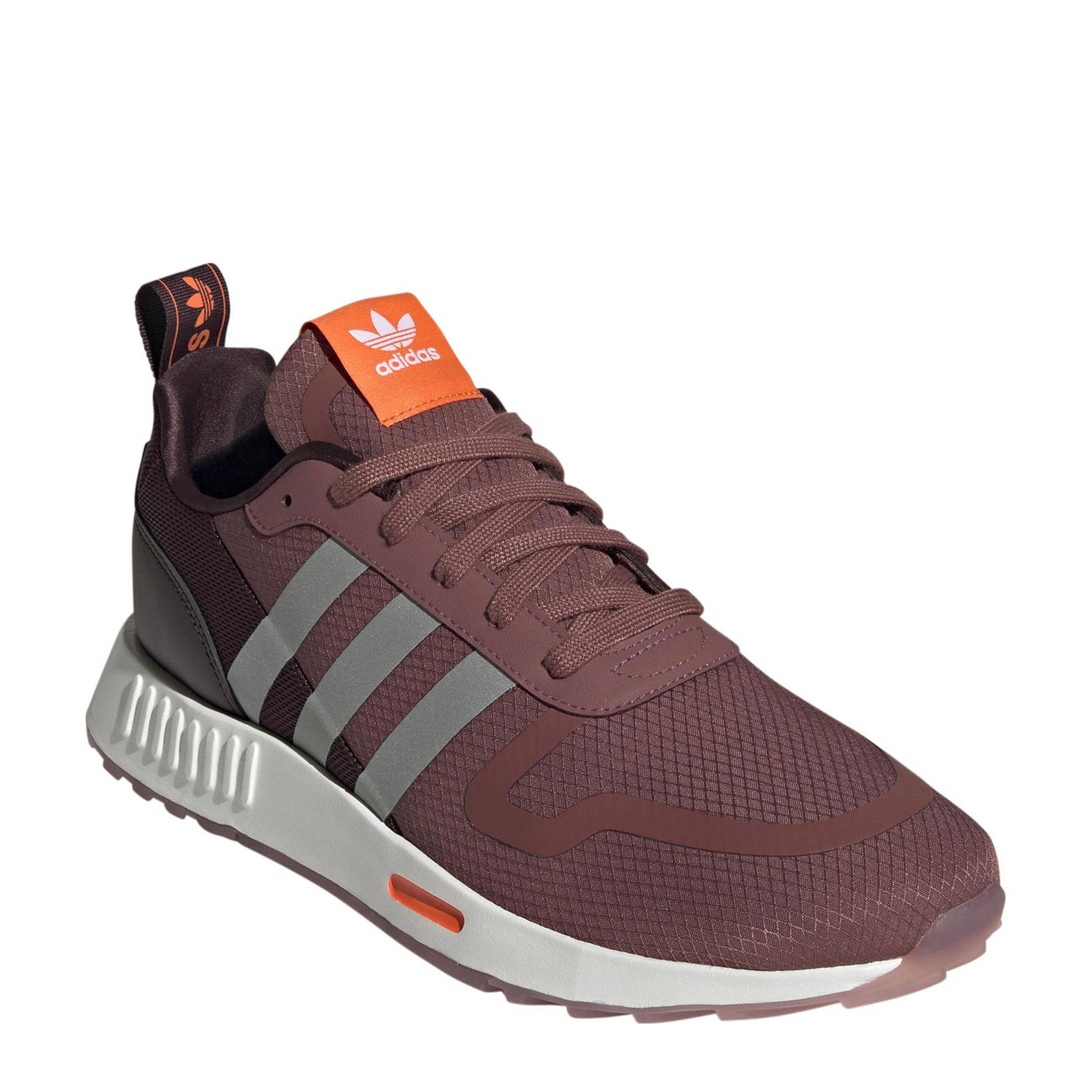 adidas Originals Multix sneakers bruin/donkerrood | wehkamp