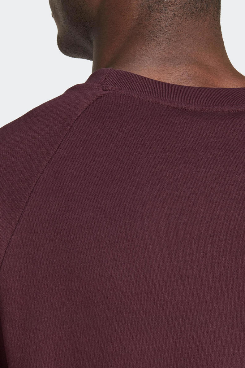 adidas Originals sweater donkerrood/wit | wehkamp