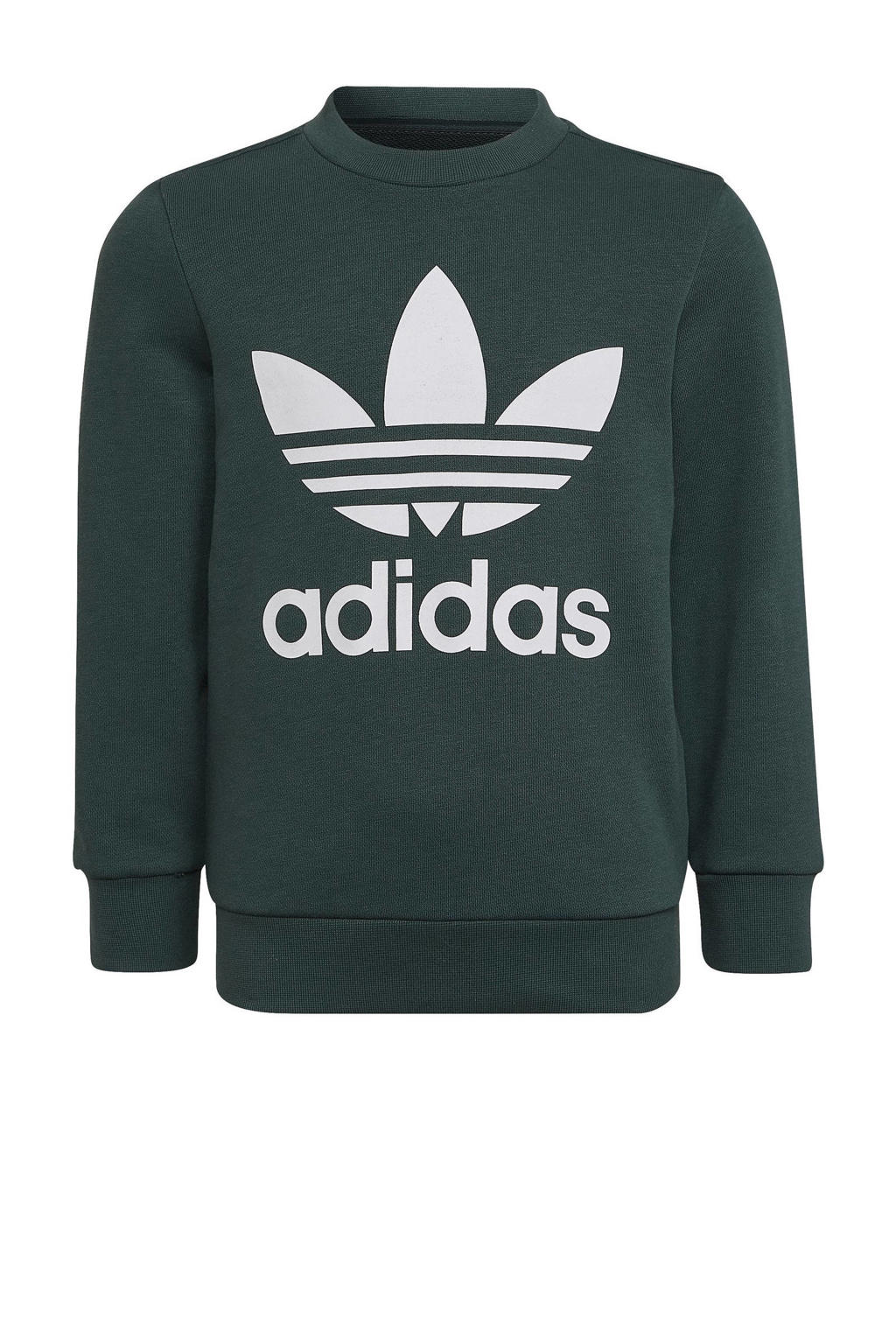 adidas Originals Adicolor joggingpak groen/wit | wehkamp