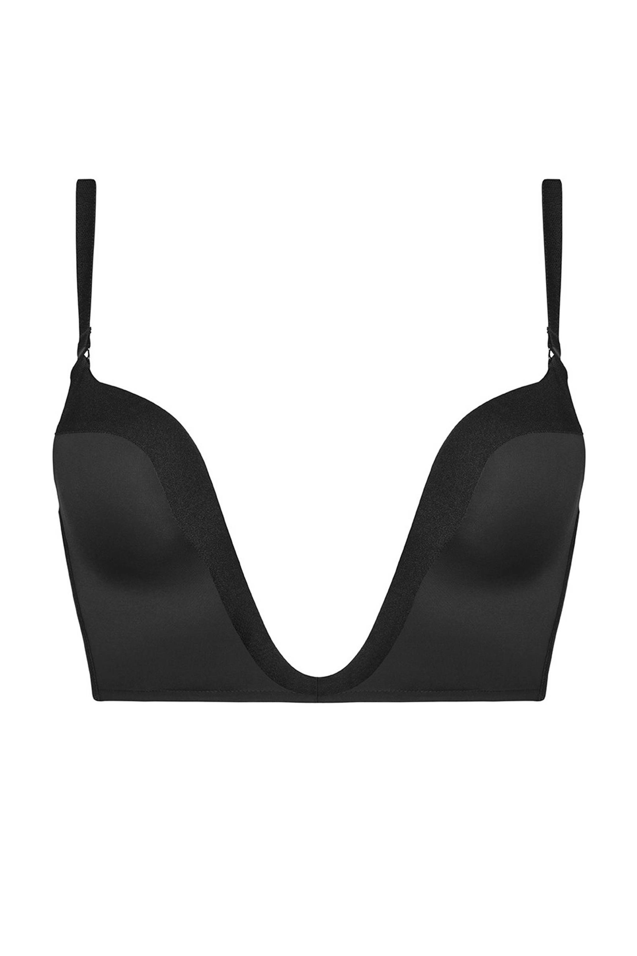 Wonderbra voorgevormde push-up bh Ultimate Plunge zwart | wehkamp