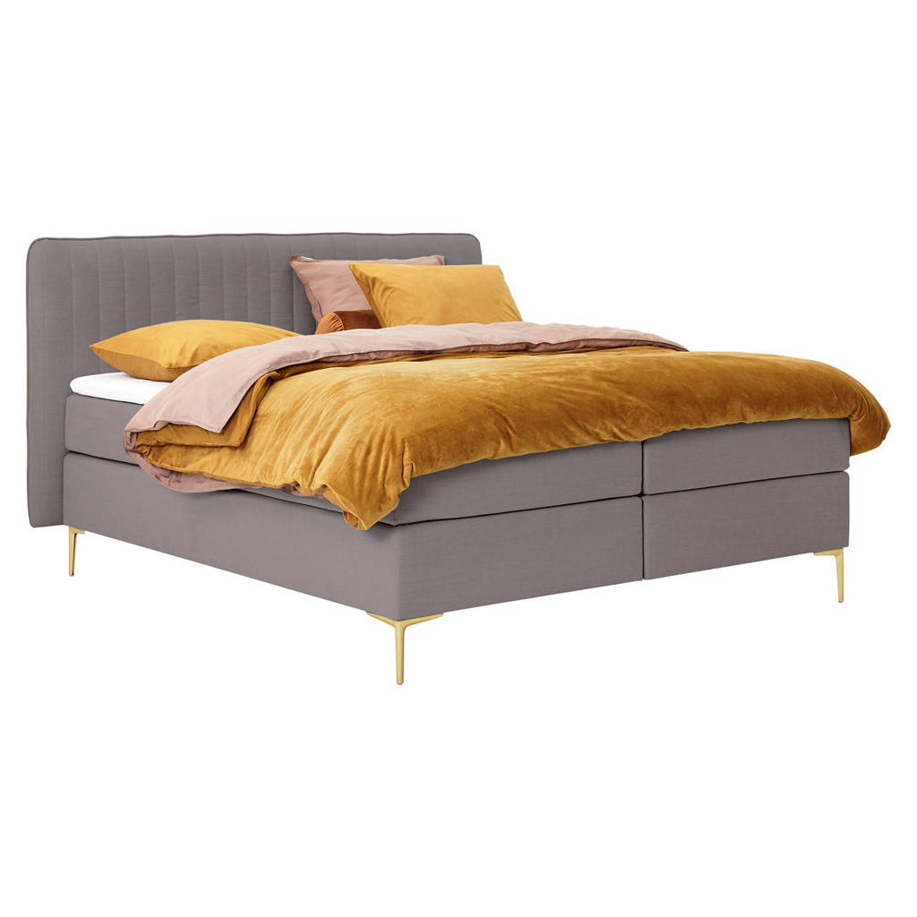 B Bright complete boxspring Ruby vlak met gestoffeerd matras (180x200 cm) | wehkamp