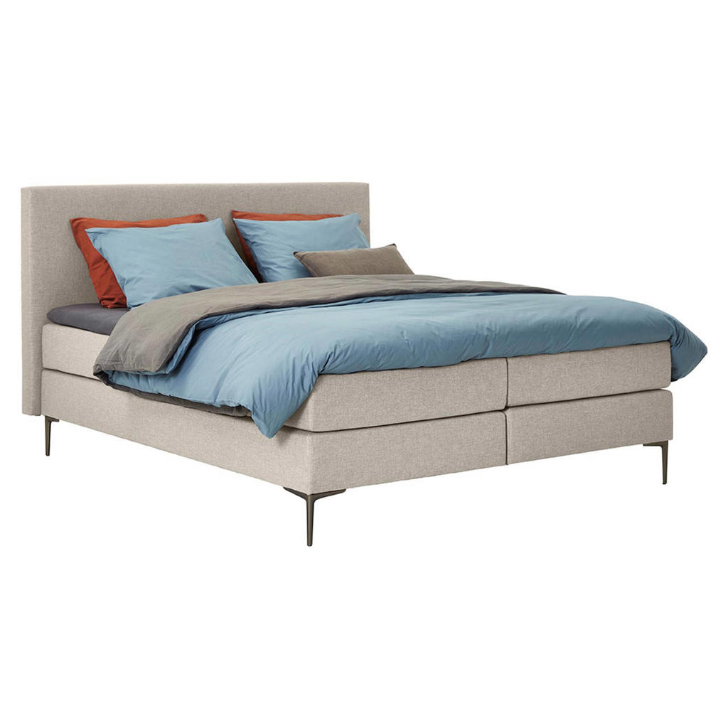 B Bright complete boxspring Emerald vlak (160x200 cm) | wehkamp