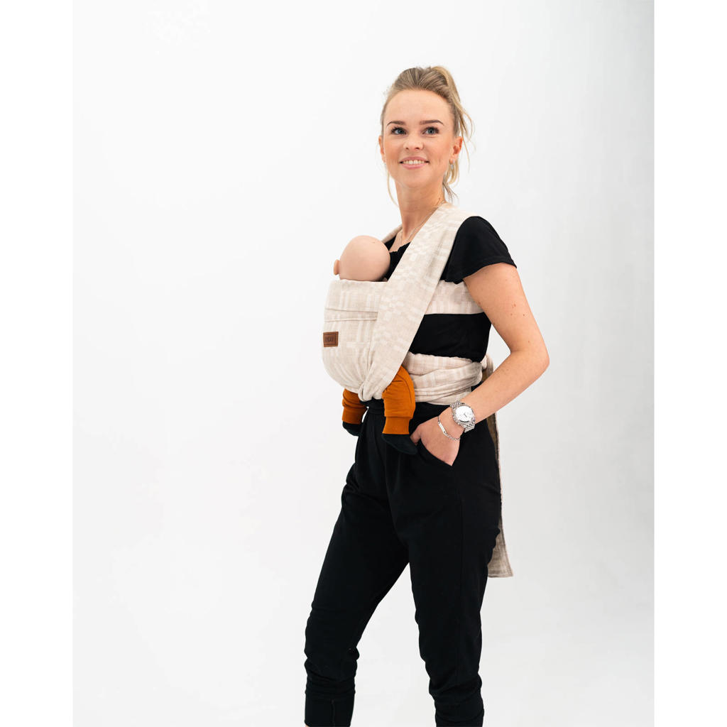 ByKay MyKay Newborn draagdoek Sand Blocks | wehkamp
