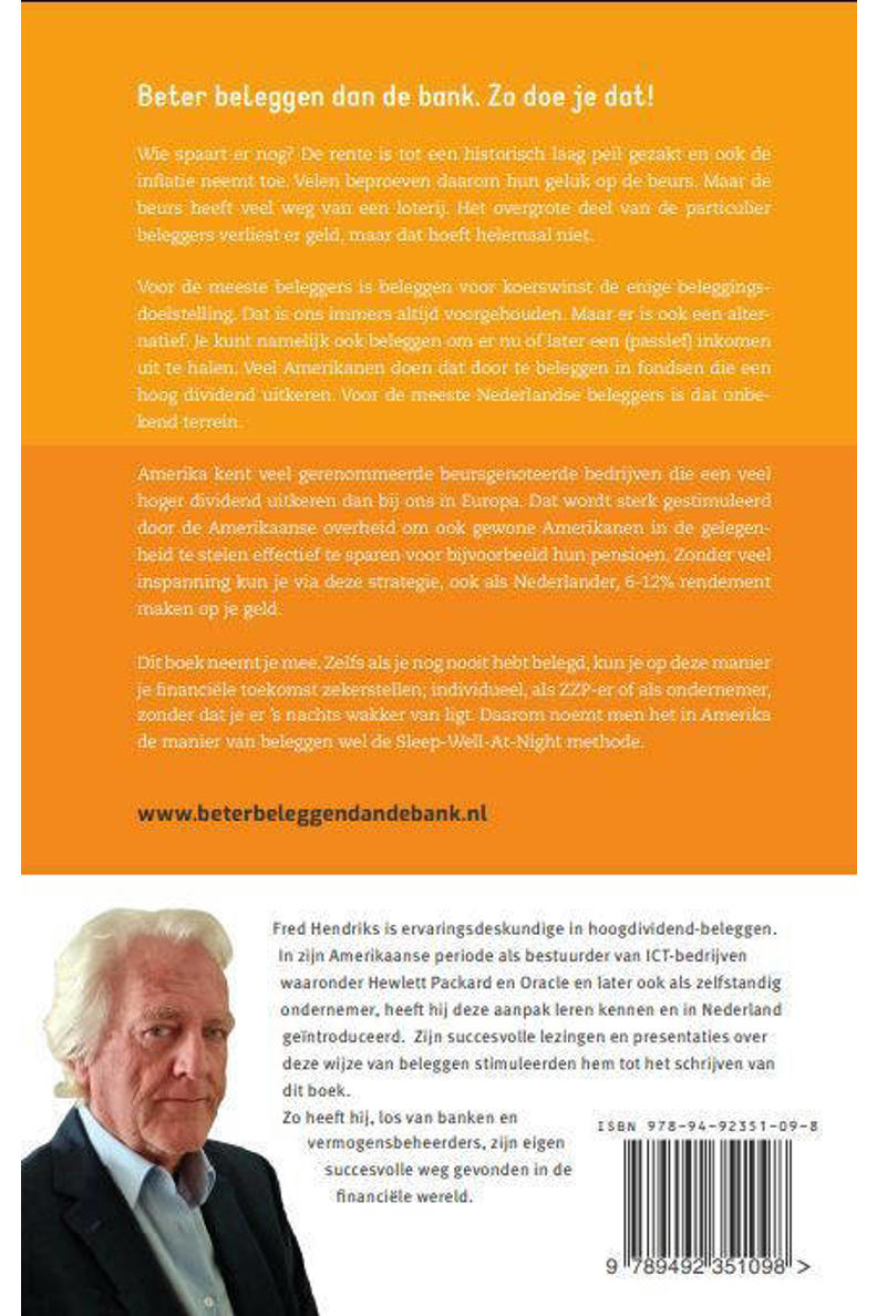 Fred Hendriks Permanent inkomen met Amerikaanse hoog-dividendaandelen ...