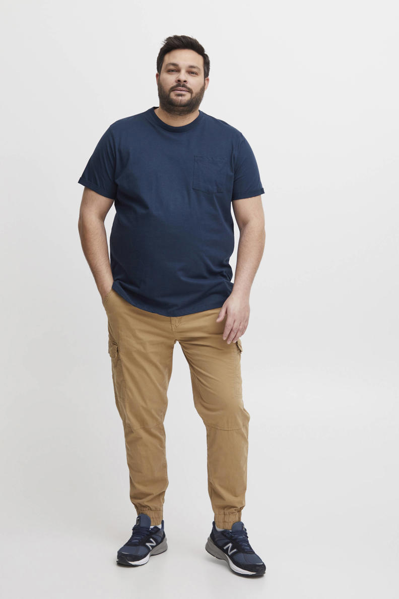 Blend Big T-shirt Plus Size van katoen dress blues | wehkamp