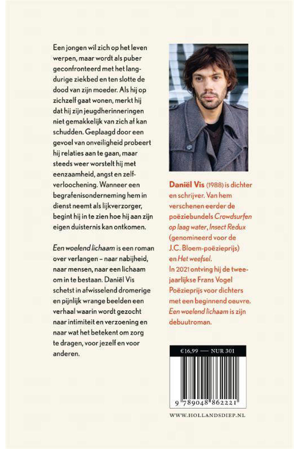 Daniël Vis Een woelend lichaam | wehkamp