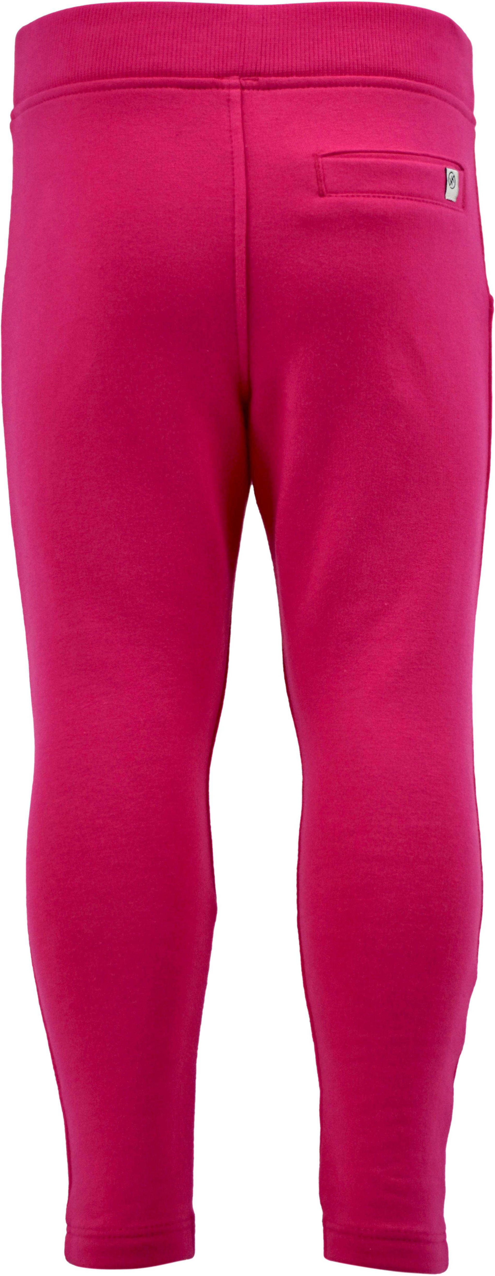 Born by Kiddo United regular fit broek Francien met printopdruk roze ...