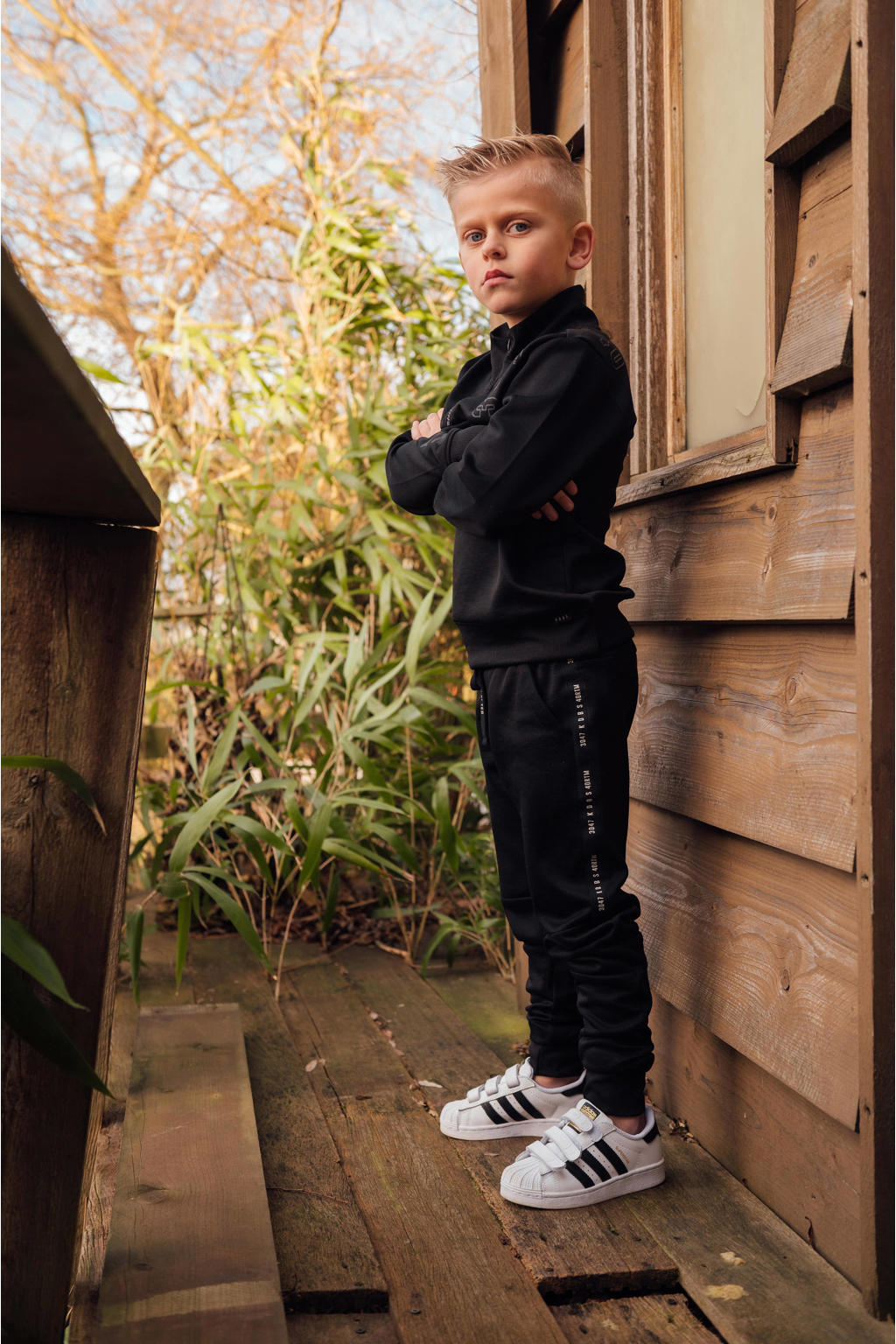 KIDDO regular fit broek Gregory zwart | wehkamp