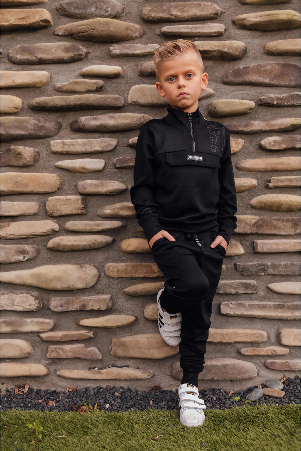 KIDDO regular fit broek Gregory zwart | wehkamp