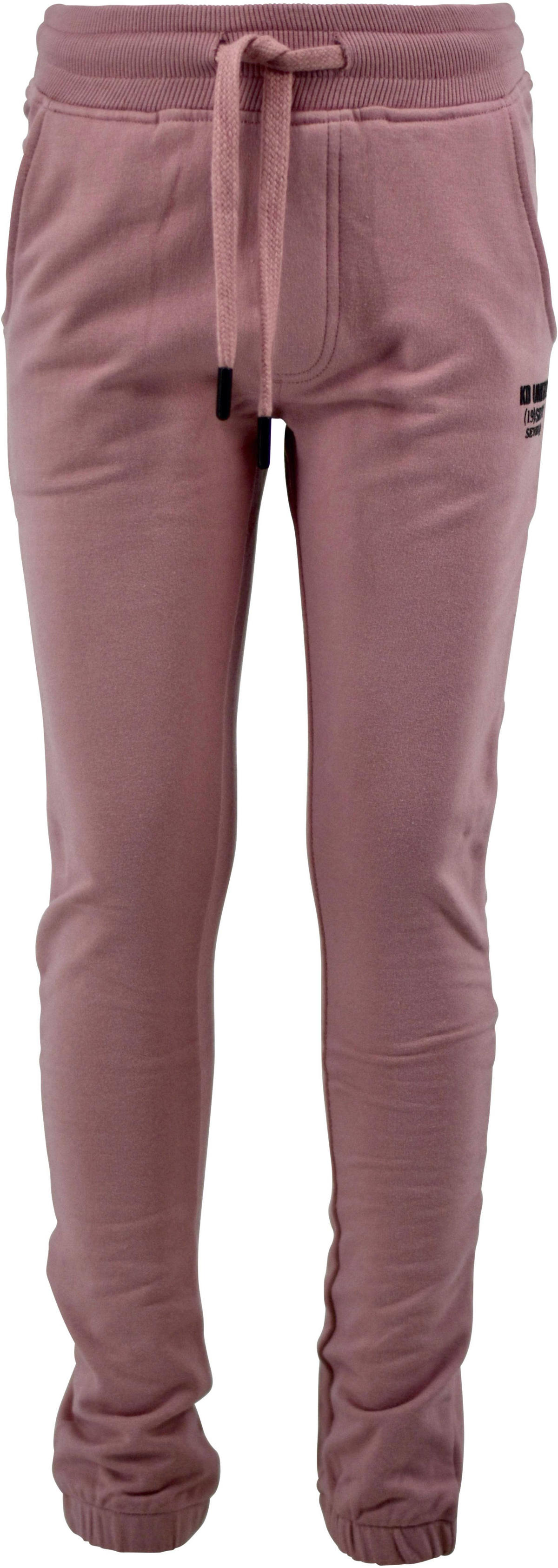 KIDDO regular fit joggingbroek Lucia roze | wehkamp