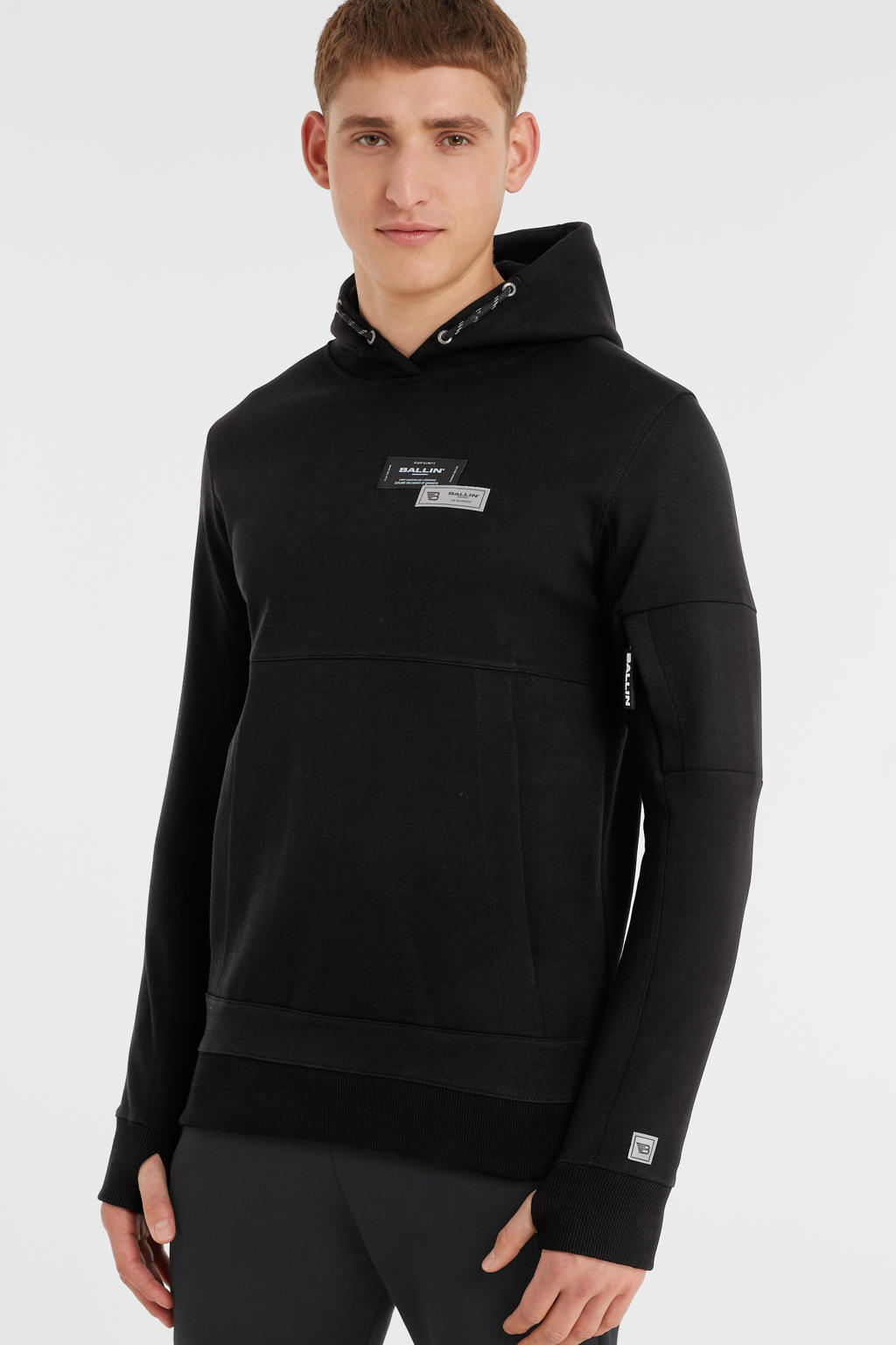 Ballin hoodie met logo black kopen? | Morgen in huis | wehkamp