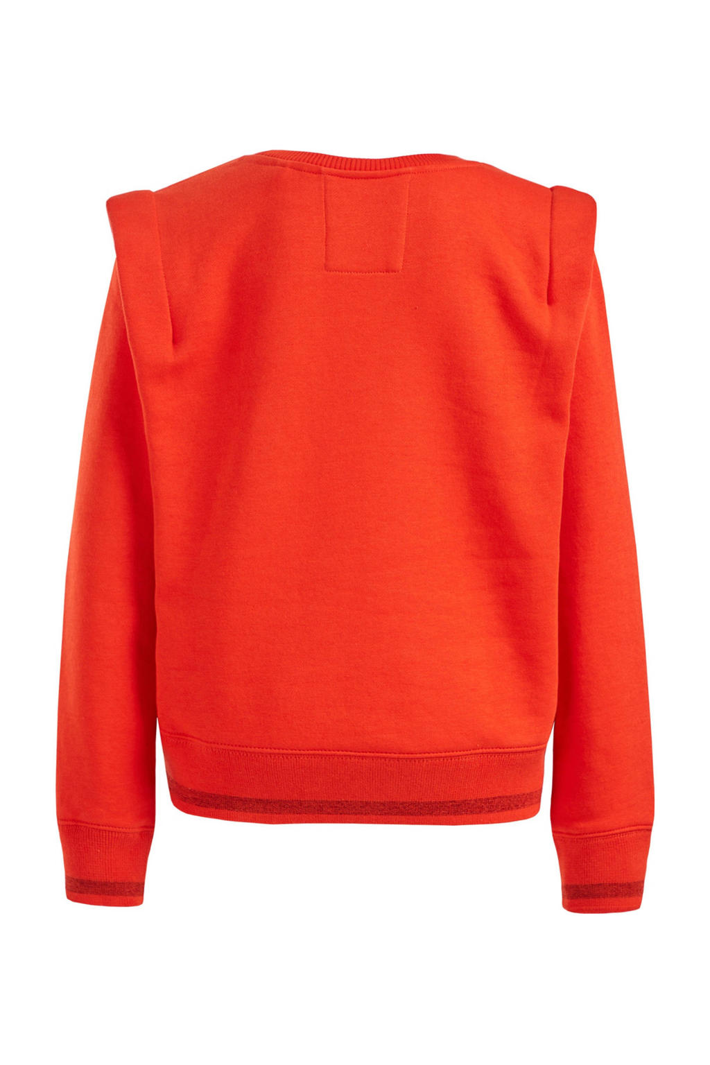 WE Fashion sweater oranje/rood | wehkamp