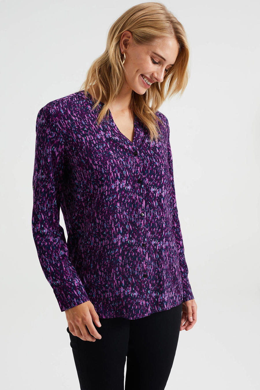 Paarse blouses voor dames online kopen? | Morgen in huis | Wehkamp