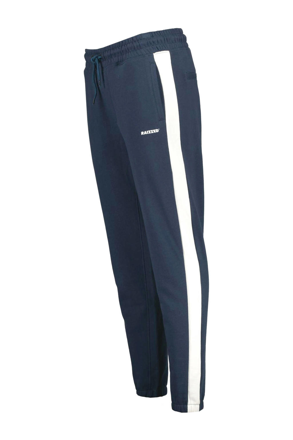 Raizzed loose fit joggingbroek SENTURO met zijstreep dark blue | wehkamp