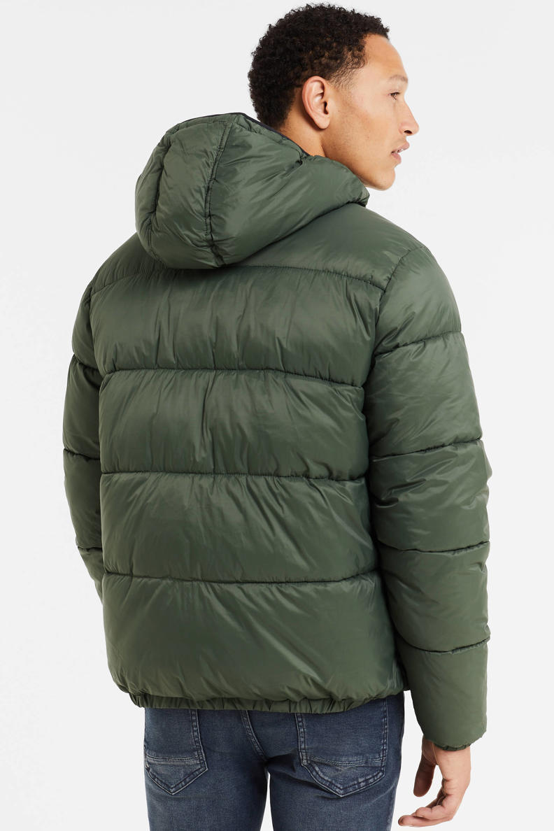 Raizzed gewatteerde jas TRIPOLI proud army | wehkamp