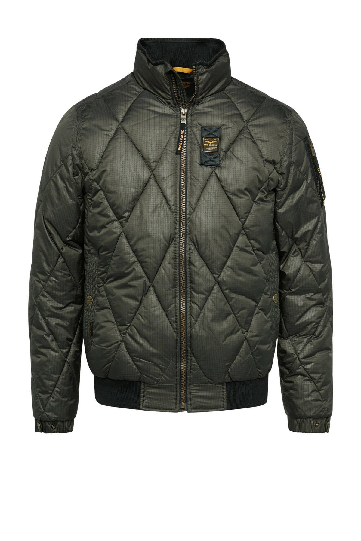 PME Legend gewatteerde jas GLIDER ICON 2.0 8039 beluga | wehkamp