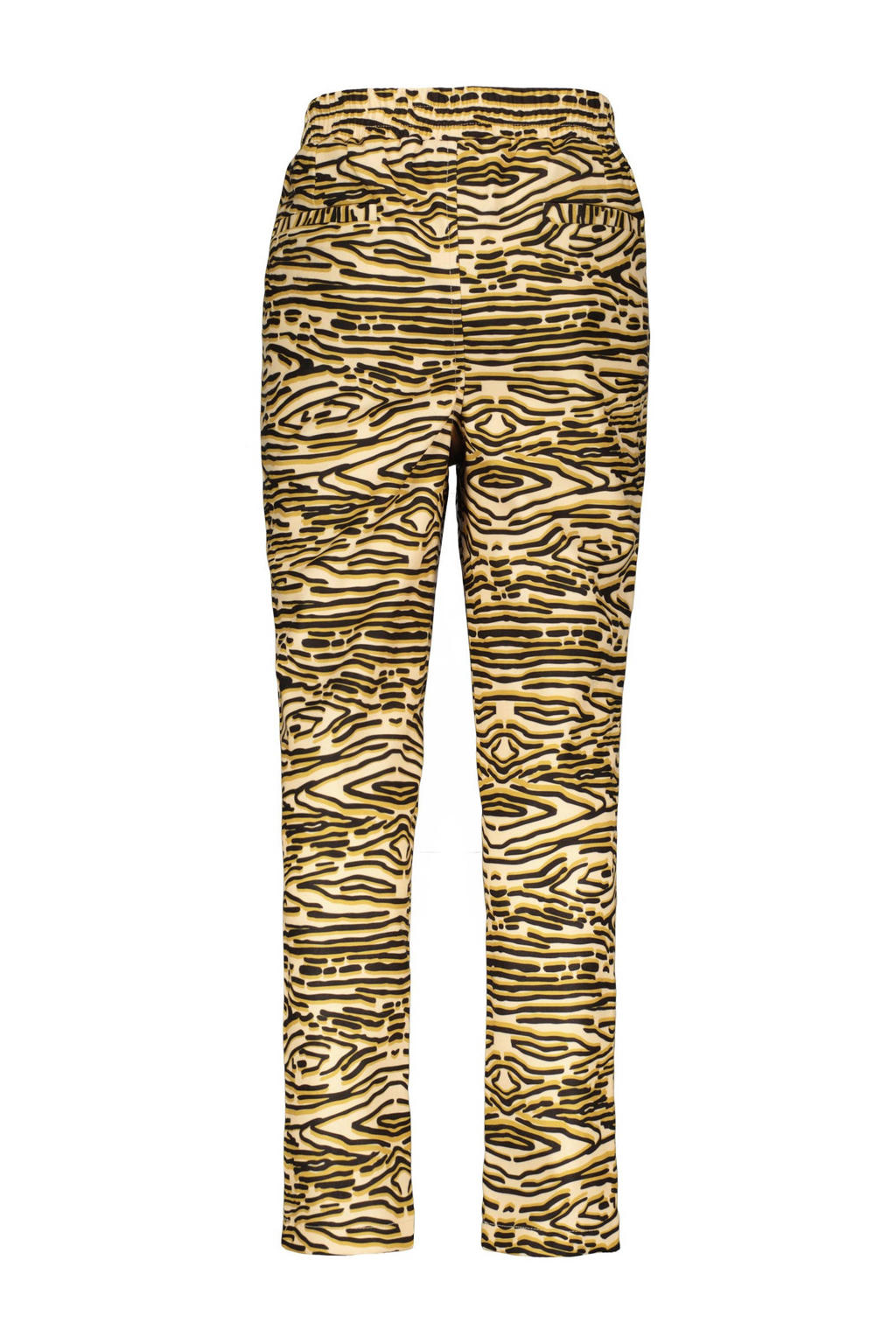 Like Flo slim fit broek met camouflageprint | wehkamp